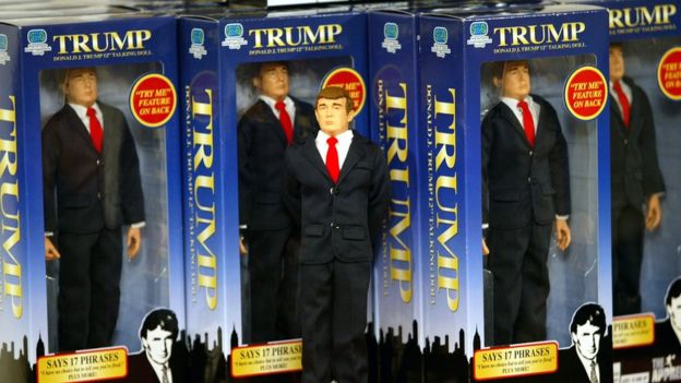 The official Donald Trump merchandise that actually exists - BBC News