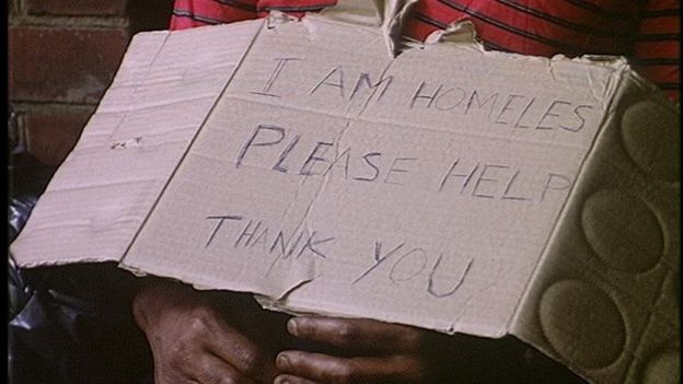 More than 250,000 are homeless in England - Shelter - BBC News