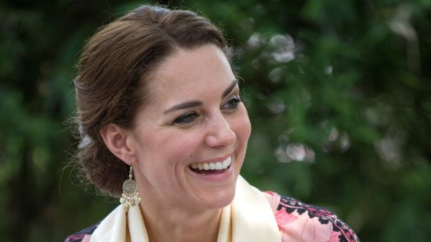 Kate portrait: First painting gets mixed reviews - BBC News