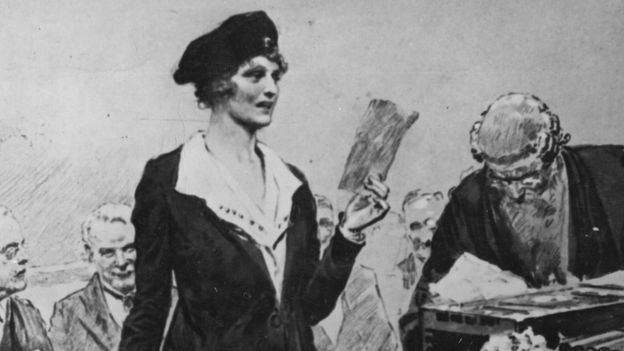 What did the first woman in Parliament have to say? - BBC News