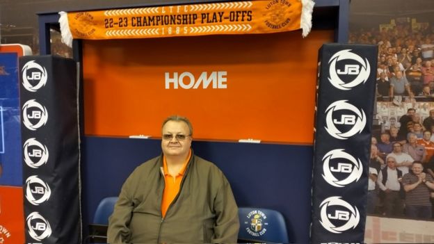 Luton fans say 'we've all been through the ups and downs' - BBC News