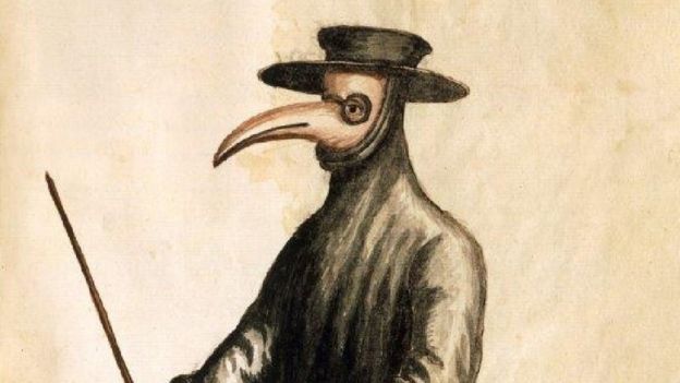 Coronavirus: Hellesdon walker's plague doctor outfit 'terrifying kids ...