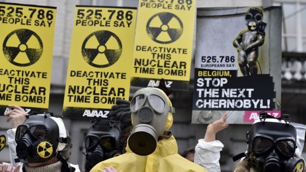 All Belgians to be given iodine pills for nuclear safety - BBC News