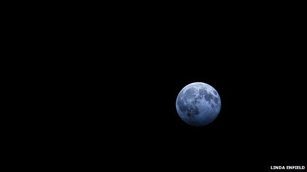 Blue moon: You capture a rare lunar event - BBC News
