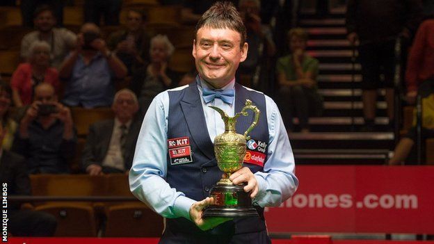 Jimmy White: Snooker legend triumphs at the Crucible - at last - BBC Sport