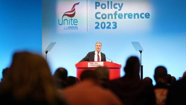 Labour must be bolder, says union leader Sharon Graham - BBC News