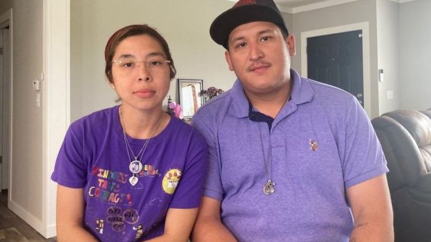 Parents' unimaginable grief a year after Uvalde massacre - BBC News