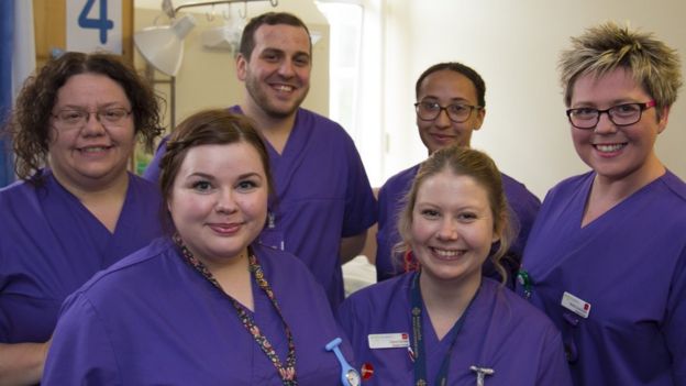 Student nurses' idea adopted by Cwm Taf and Sheffield hospitals - BBC News