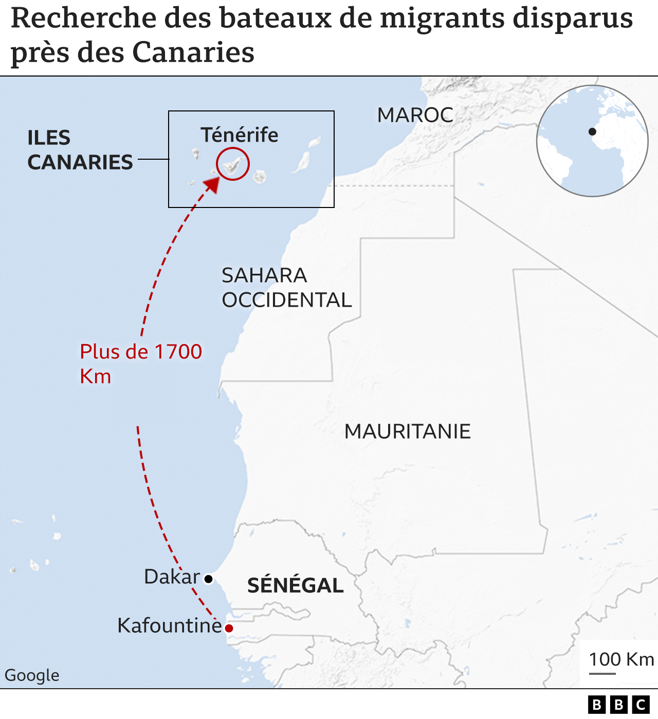 Émigration clandestine : Le Sénégal dément la disparition en mer de 300 ...
