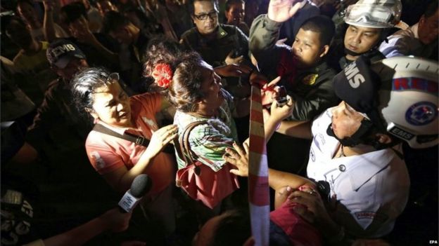 Bangkok explosion in pictures - BBC News