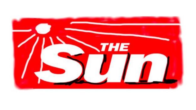Hockney redesigns the Sun's logo - BBC News