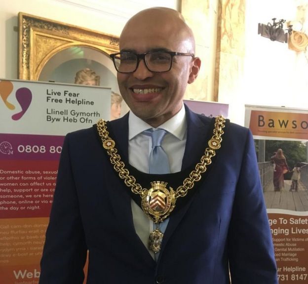 Cardiff's first black Lord Mayor 'mistaken for security guard or waiter ...