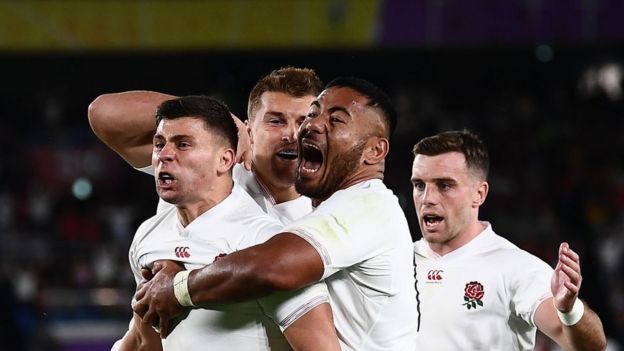 Rugby World Cup 2019: Where are the England players from? - BBC News