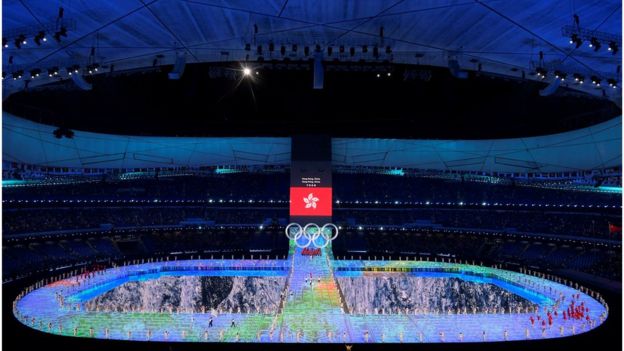 Winter Olympics 2022: The Opening Ceremony in pictures - BBC Newsround