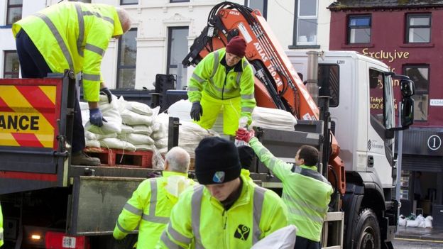 NI weather: Newry businesses 'devastated' by flood ahead of Storm ...