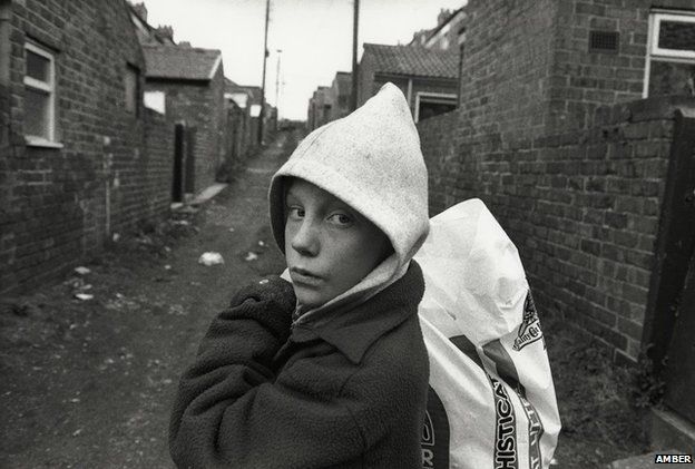 Amber exhibition captures 50 years of life in North East - BBC News