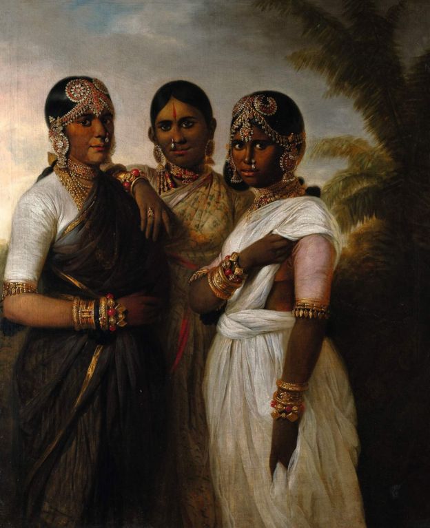 The Indian queens who modelled for the world's first vaccine - BBC News