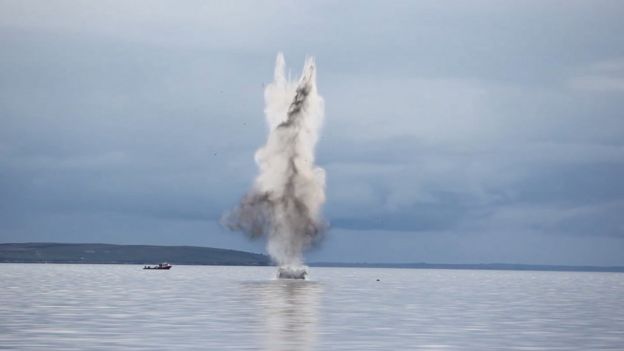 New images reveal sunken Royal Oak battleship - BBC News