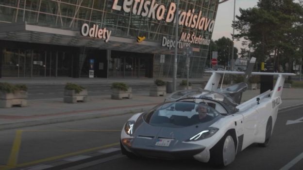 Stefan Klein flying car: Slovakia complete first air car test flight ...