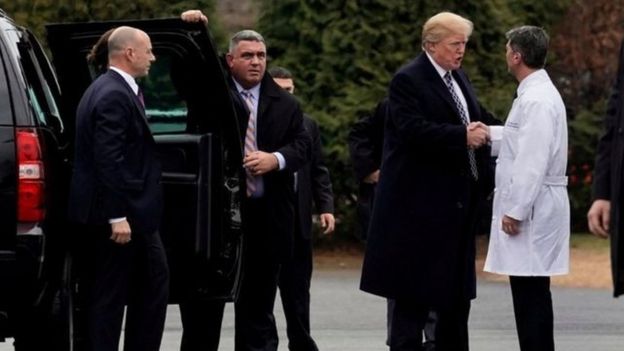 Dokter Gedung Putih sebut Donald Trump dalam kondisi sehat - BBC News Indonesia