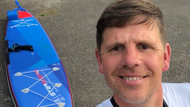 Paddleboarding: From lockdown escape to the World Championships - BBC News
