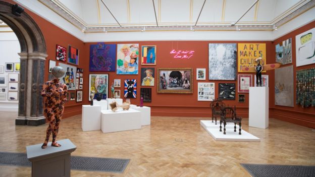 In pictures: Royal Academy Summer Exhibition 2017 - BBC News