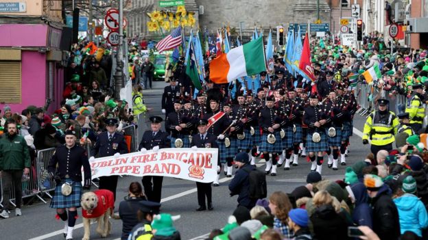 St Patrick's Day 2019 celebrated worldwide - BBC News