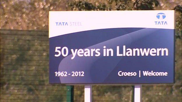 Tata Steel mothballs part of Llanwern plant, cutting 250 jobs - BBC News