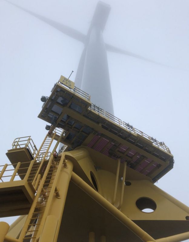 Scotland's largest offshore wind farm officially opened - BBC News