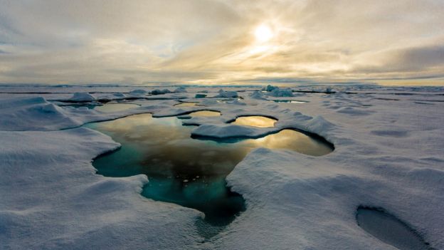 Satellites now get full-year view of Arctic sea-ice - BBC News