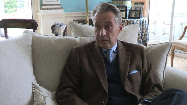 Caledon Estate opens to public for church fundraiser - BBC News