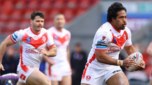 Agnatius Paasi: St Helens prop signs new two-year deal - BBC Sport