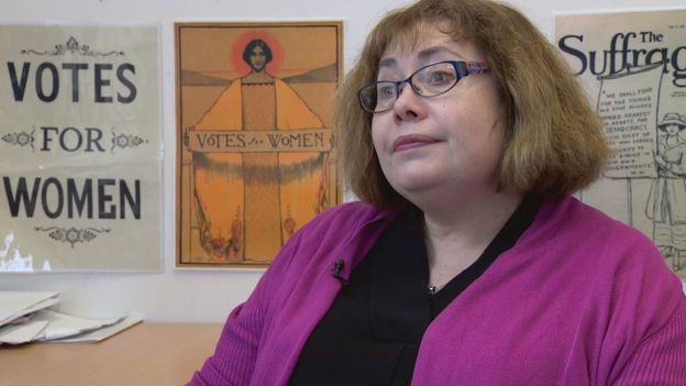 'I'm proud to have a Scottish suffragette in the family' - BBC News