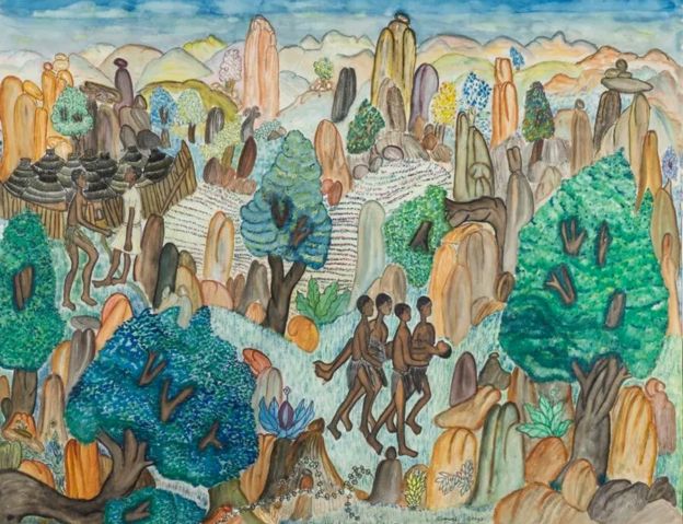 Zimbabwe's treasure trove of lost radical art on display in Harare ...