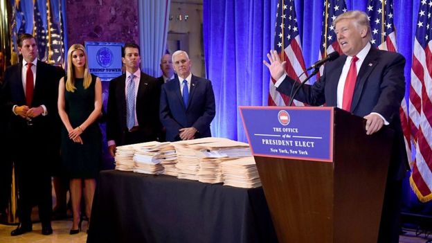 Donald Trump's proposed tax plan could benefit Trump - BBC News