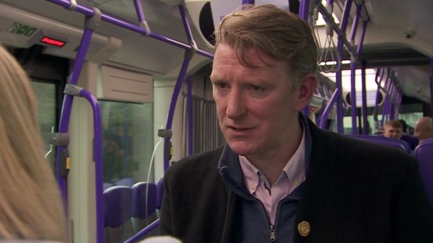 Good Friday Agreement: Belfast Glider journey through 'different planet ...