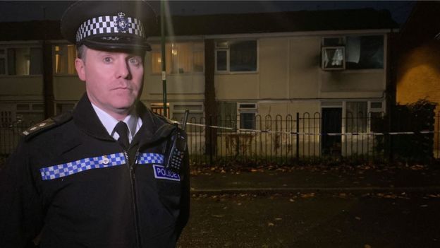 Nottingham: Murder arrest as children, three and one, die in flat fire ...