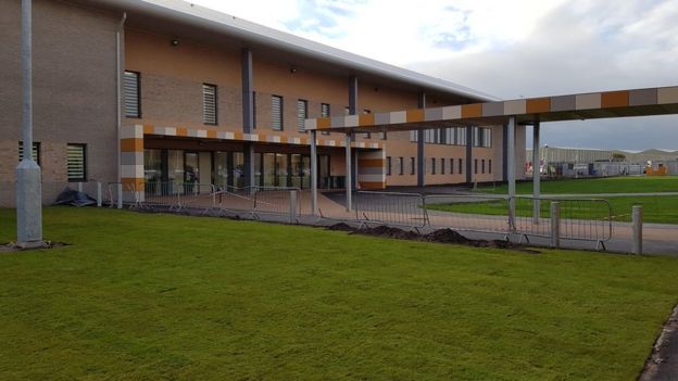 Staff safety fears at Wrexham's HMP Berwyn super-prison - BBC News