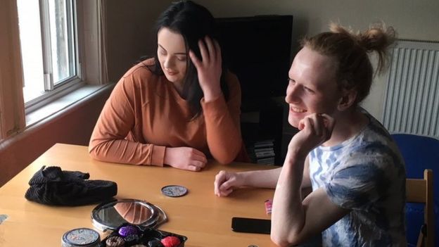 The transgender-only home giving people a 'safe place' - BBC News