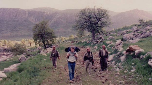 The Kurdish massacre survivor's 'mission from God' - BBC News