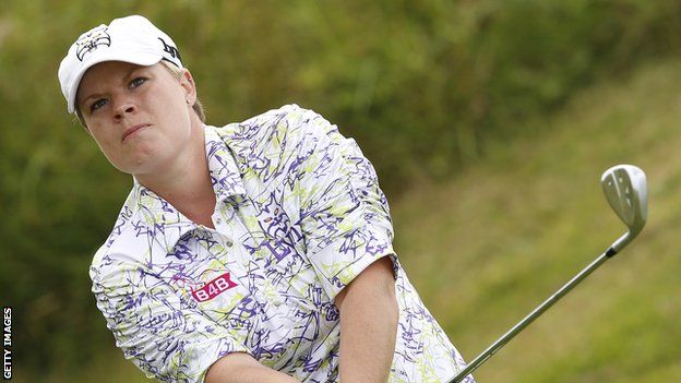 Wales' David Boote and Lydia Hall make mark in golf Opens - BBC Sport