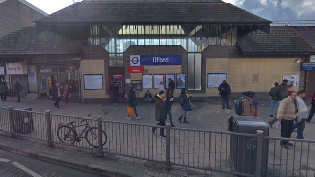Ilford Station stabbing: Police officer attacked - BBC News