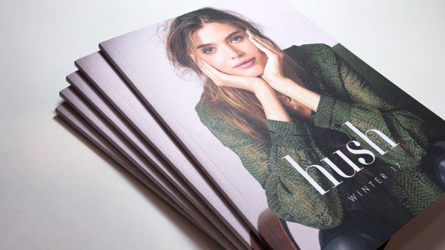 The husband and wife behind fashion label Hush - BBC News