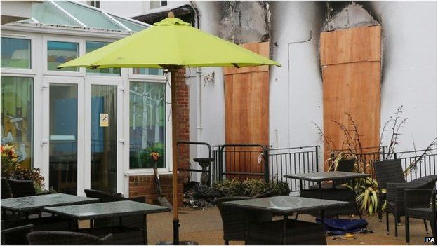 St Leonards hospice may take year to reopen after fire - BBC News