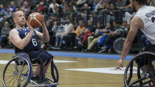 NI wheelchair basketball player shows his mettle with global gold - BBC ...