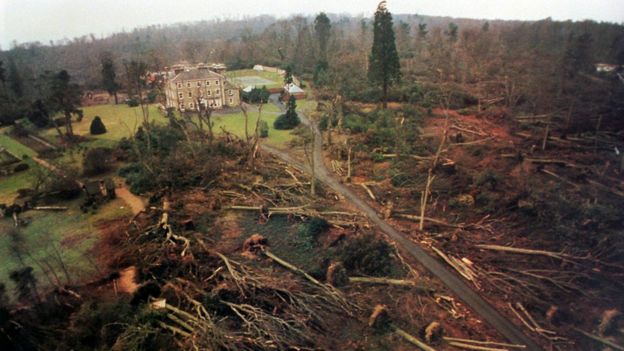 Great Storm 1987: The day 18 people were killed - BBC News