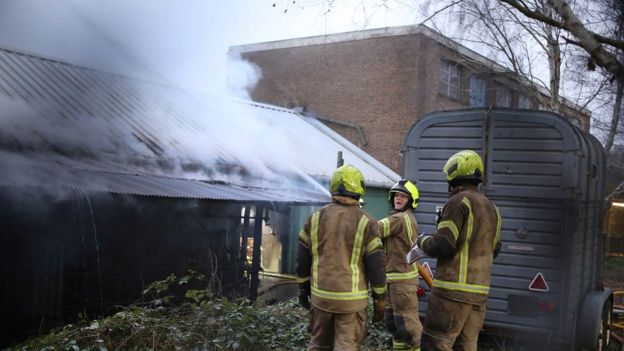 Frogmore Mill: Teen arsonists caused millions of pounds of damage - BBC ...