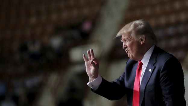 Can Donald Trump really change his image? - BBC News