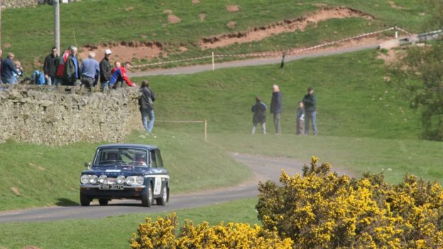 Jim Clark Rally returns five years after fatal crash - BBC News
