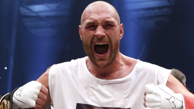 Tyson Fury on depression, drugs, drinking and his comeback fight - BBC ...